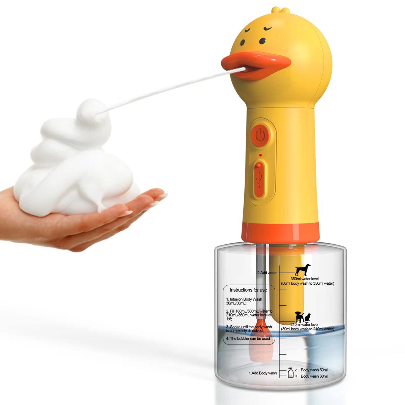 Electric Dog Cat Cleaning Foam Machine – Smile-Mart